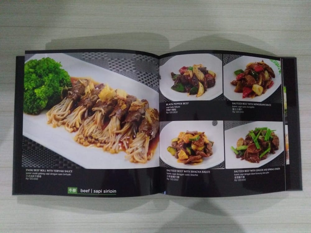 Mau Pesan Buku Menu Restoran? Lihat Contohnya di Sini! - Susan Pro ...